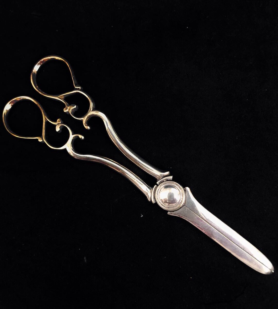 Vintage Silver Plated Grape Shears: English Fruit Scissors, C.1870 - Etsy