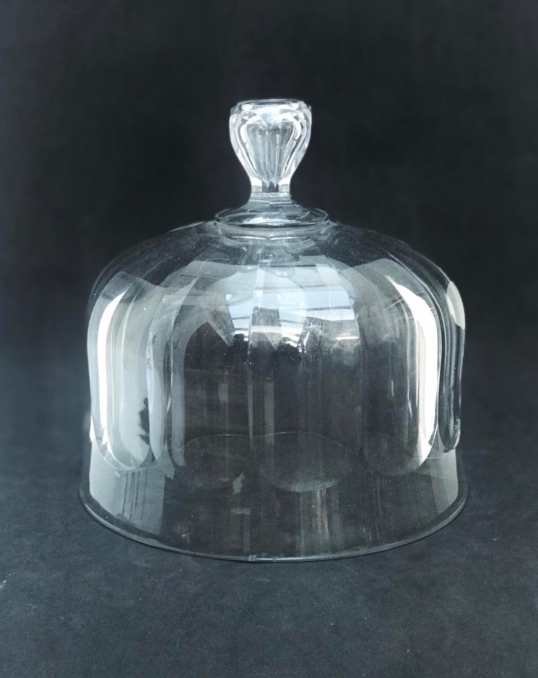 Vintage French Crystal Cheese Dome: Carved Glass Cake Cover - Etsy