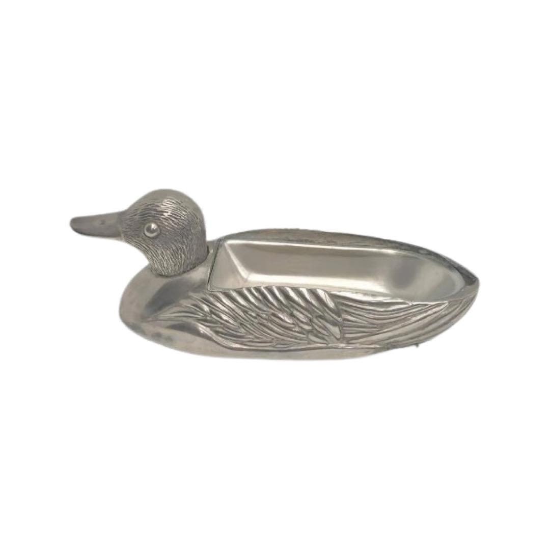 Vintage Silver Plated Duck Butter Dish: 1960s Pâté Plate - Etsy