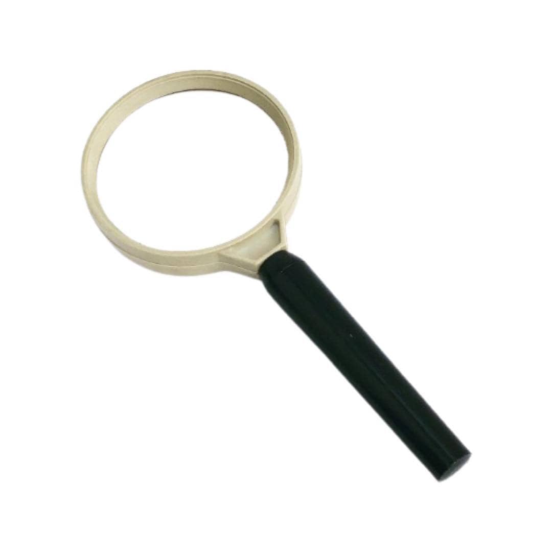 Vintage Magnifying Glass Desk Large Size, Ancient Magnifier Round ...