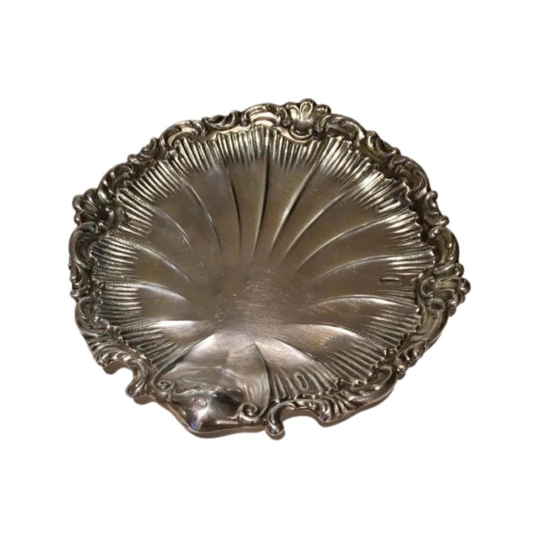 Vintage Silver Plated Shell Serving Tray: Poole Old English Bon Bon Dish - Etsy