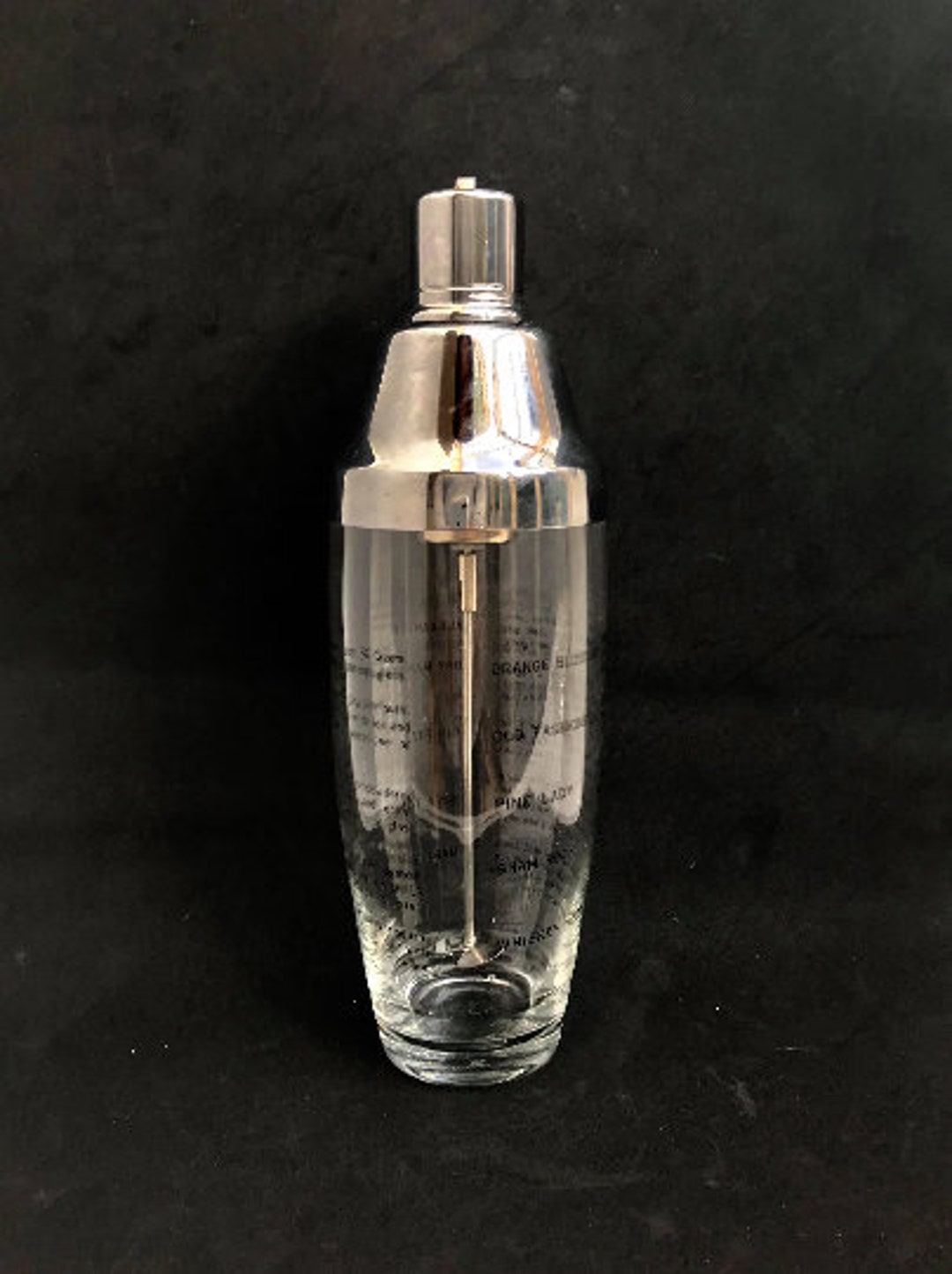 Vintage 60s Pifco Battery Operated Cocktail Shaker With Recipes - Etsy
