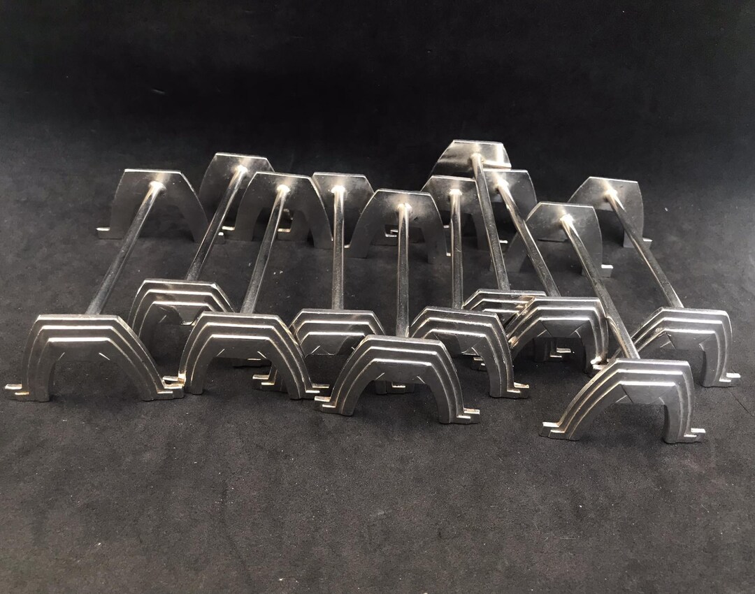 Cutlery Rest Set Art Deco Table Knife Rests French Art Deco Knife Rests ...