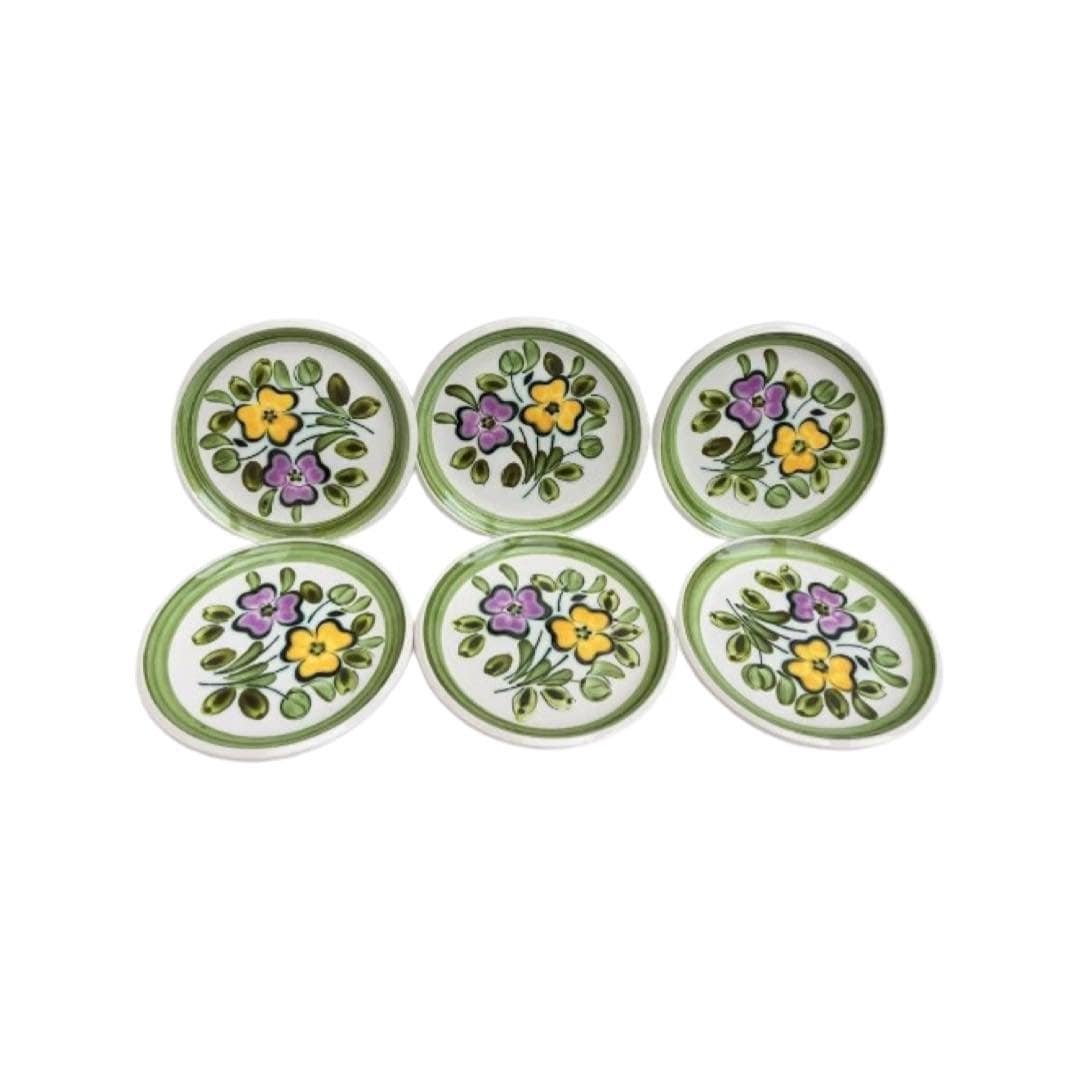 Dessert Plates Boch Belgium, 6 Plates Fruits, Cheese, Entré, Serie in ...