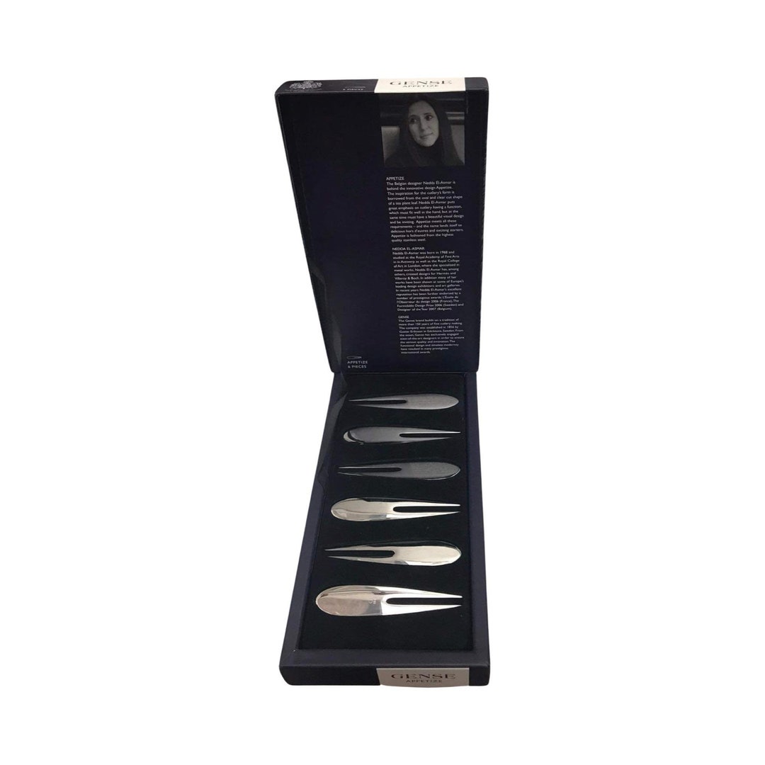 Appetize Appetizer Forks Set 6 Pcs Stainless Steel From Gense Made in ...