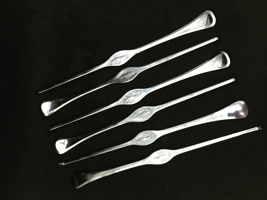 Lobster Flatware 6 Fork Set Vintage Seafood Picks Forks Cutlery ...