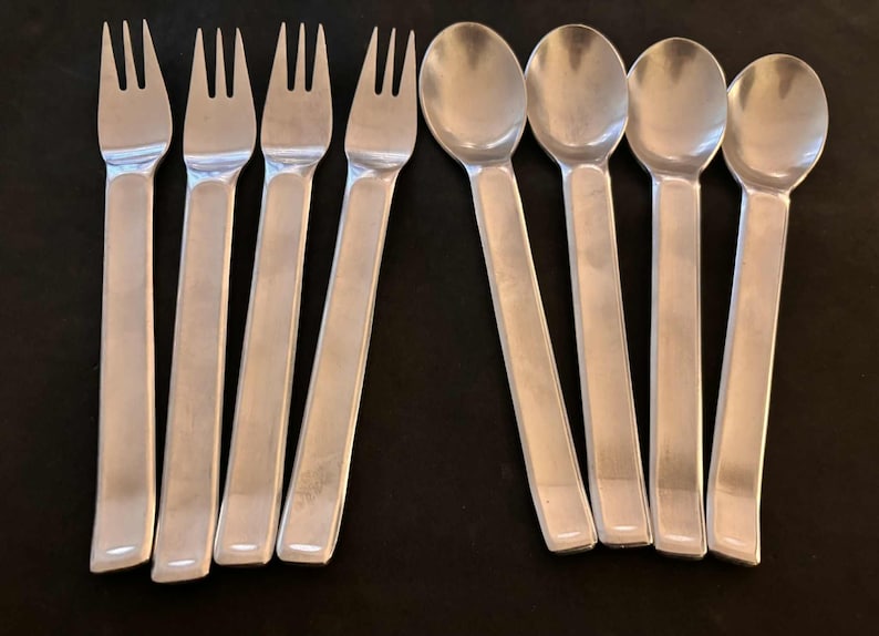 IKEA Poem Flatware Set – 8 Replacement Pieces Vintage Stainless ...