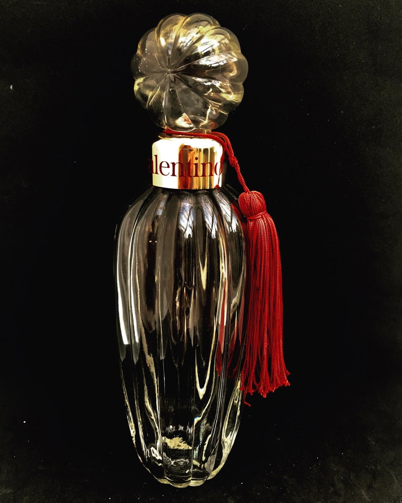 Factice Perfume Bottle Large Valentino Vintage Empty Dummy Etsy