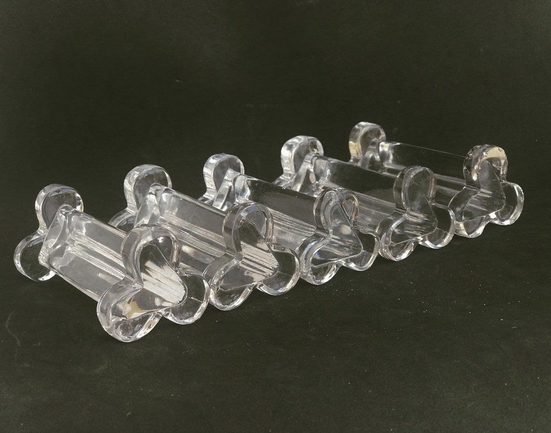 Baccarat Crystal Knife Rests - Set of 5 - C.1900s - Etsy