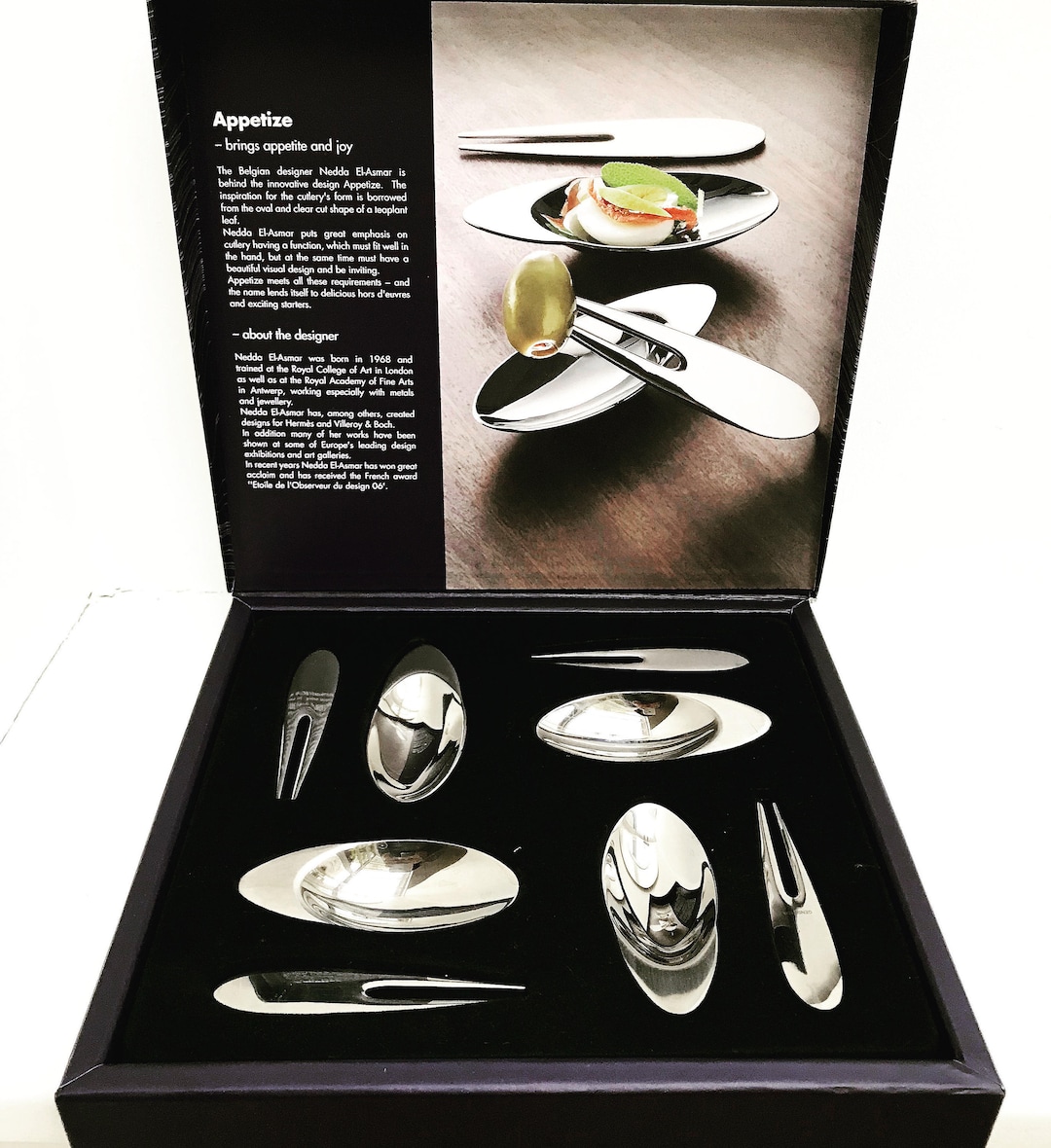 Gense Appetize Stainless Steel Appetizer Set: Scandinavian Modernist ...