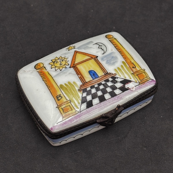 Old Pill Box - Etsy