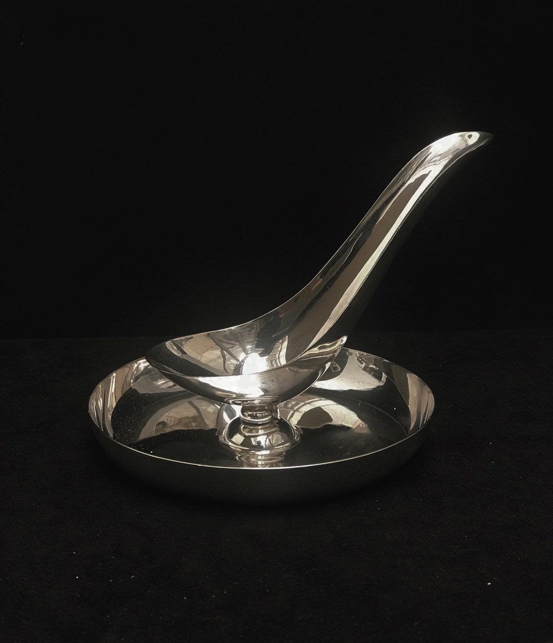 Pipe Stand Silver Plated Edwardian Pipe Holder Rack Mappin and Webb ...
