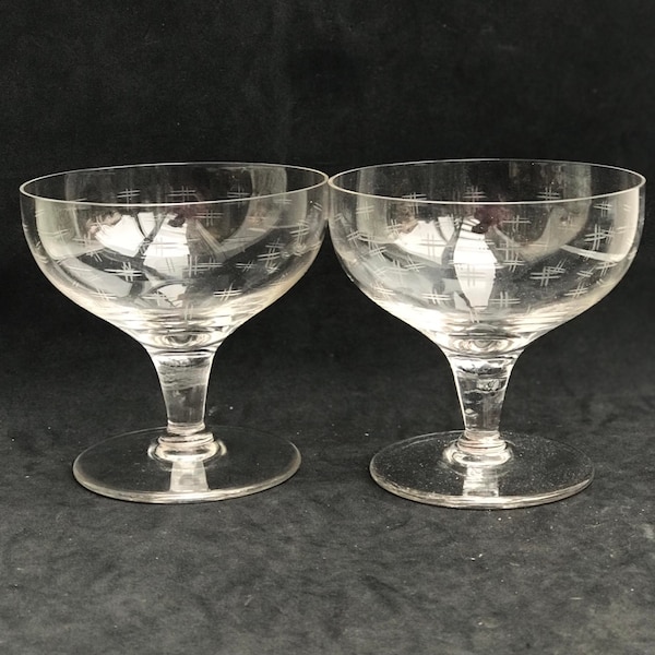 1920s Champagne Glasses - Etsy