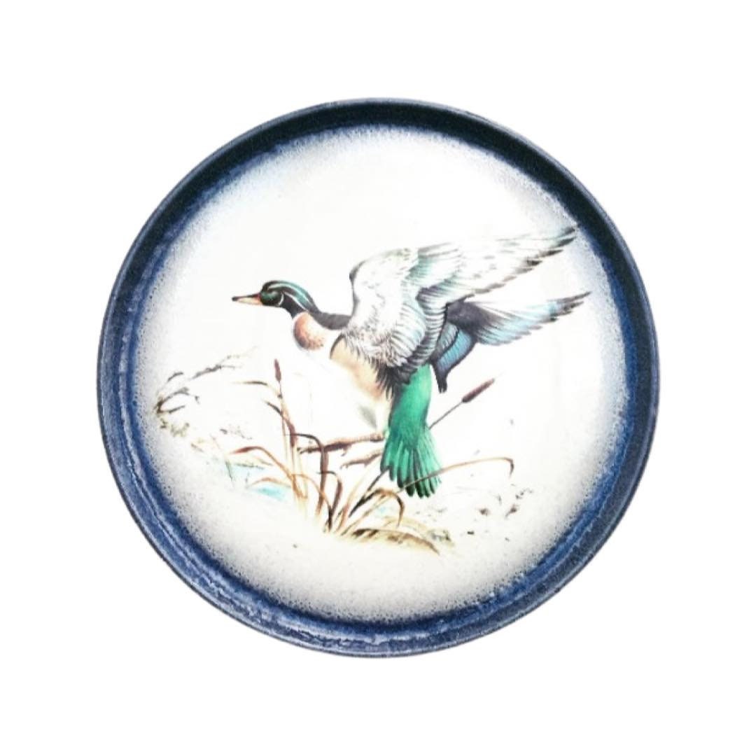 Hand-painted Italian Pottery Plate: Duck Design Serving Platter - Etsy