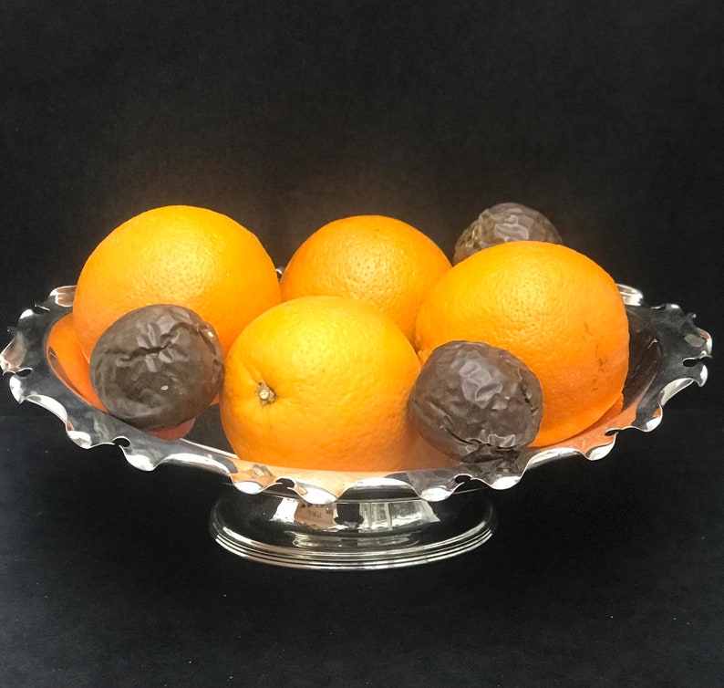 Victorian Fruits Dish Centerpiece Decor Table William Hutton & Sons ...