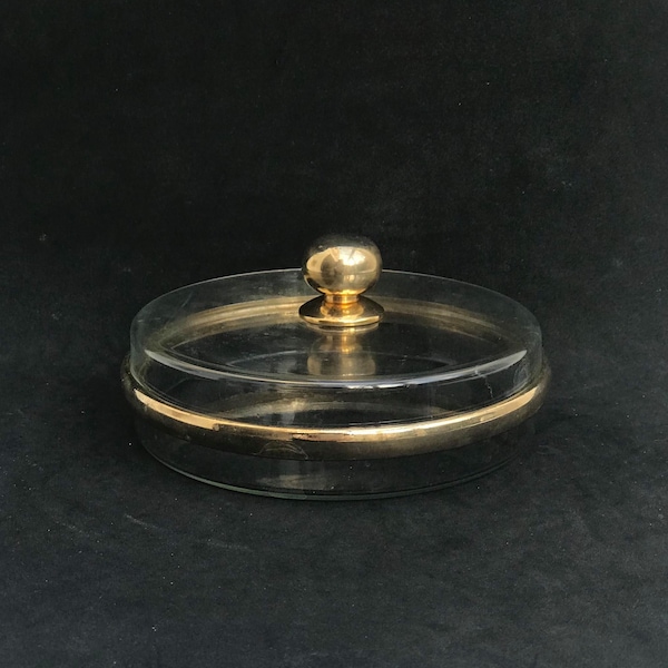 Antique Glass Candy Container - Etsy