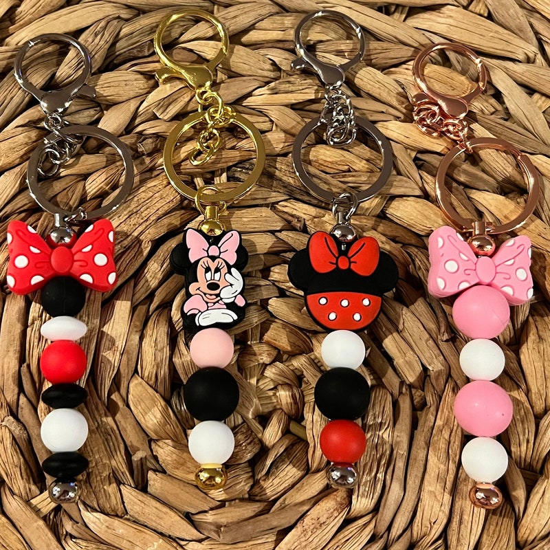 Mickey Mouse Keychain - Etsy