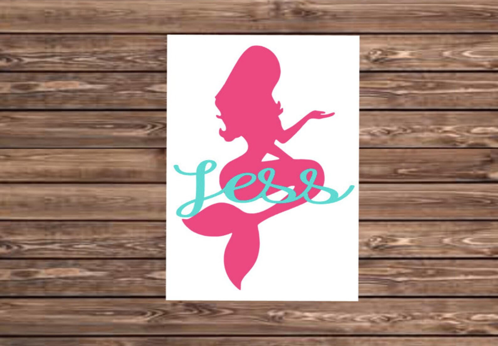 Mermaid Decal Mermaid Vinyl Decal Mermaid Back to School Boho | Etsy