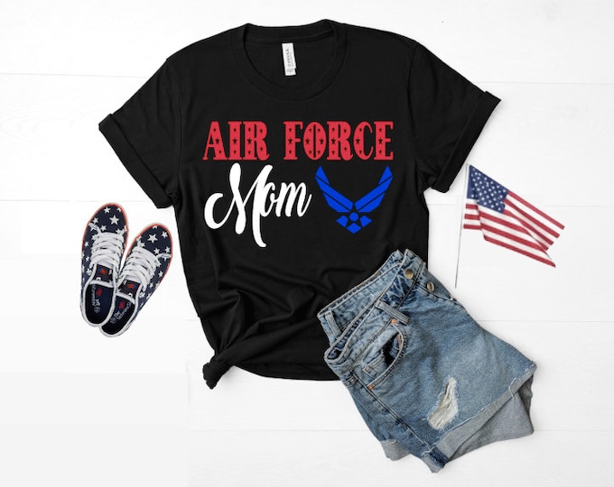 Air Force Decal Air Force Mom Decal Military Decal Wingmom - Etsy