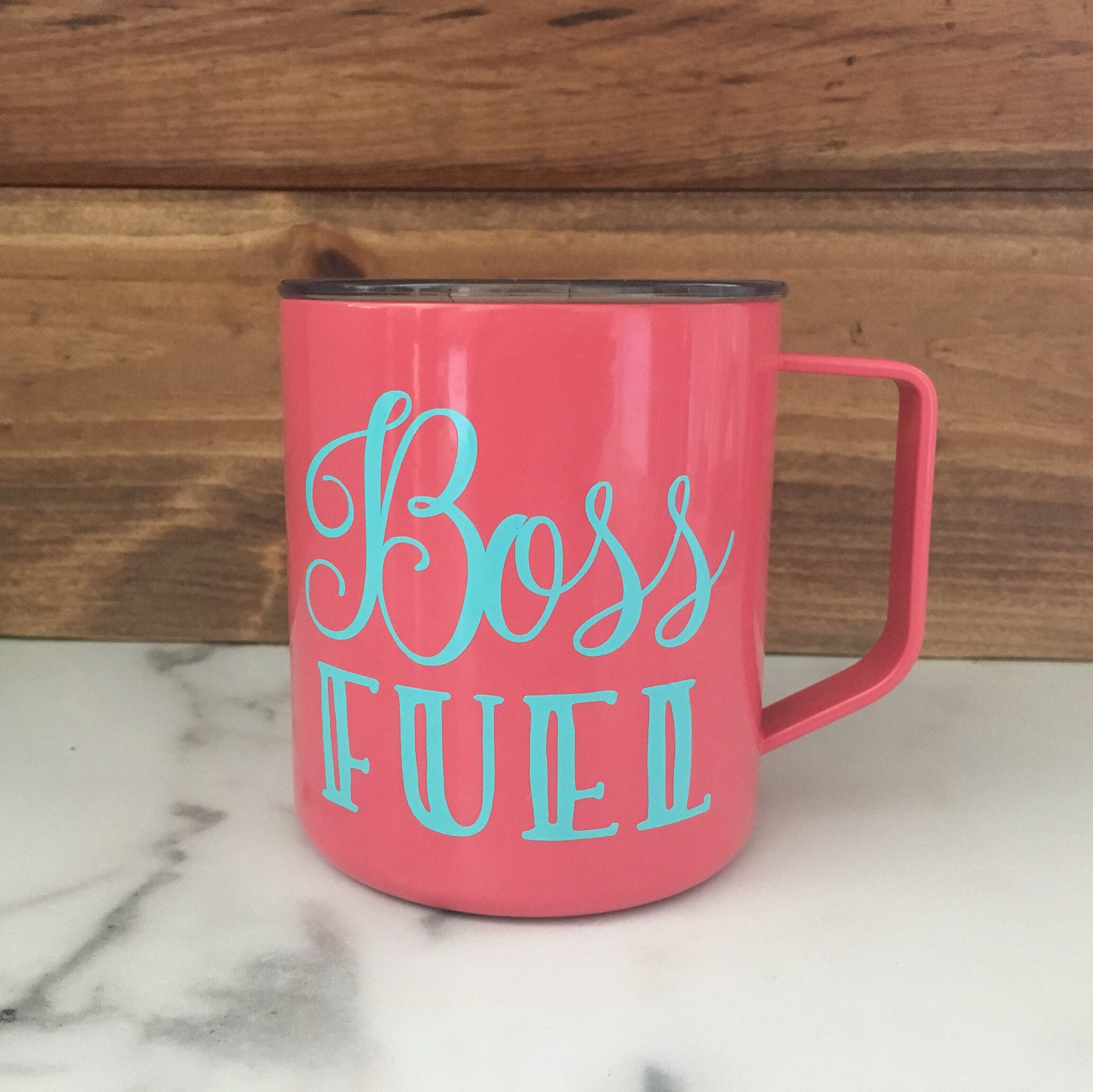 Boss Fuel Mug Girl Boss Mug Boss Babe Tumbler Campfire | Etsy