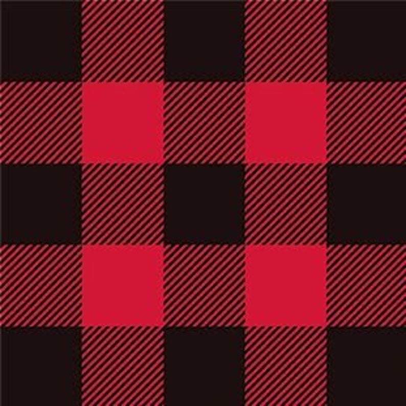Buffalo Plaid Decal, Flannel and Fizz Decal, Plaid Laptop Decal ...