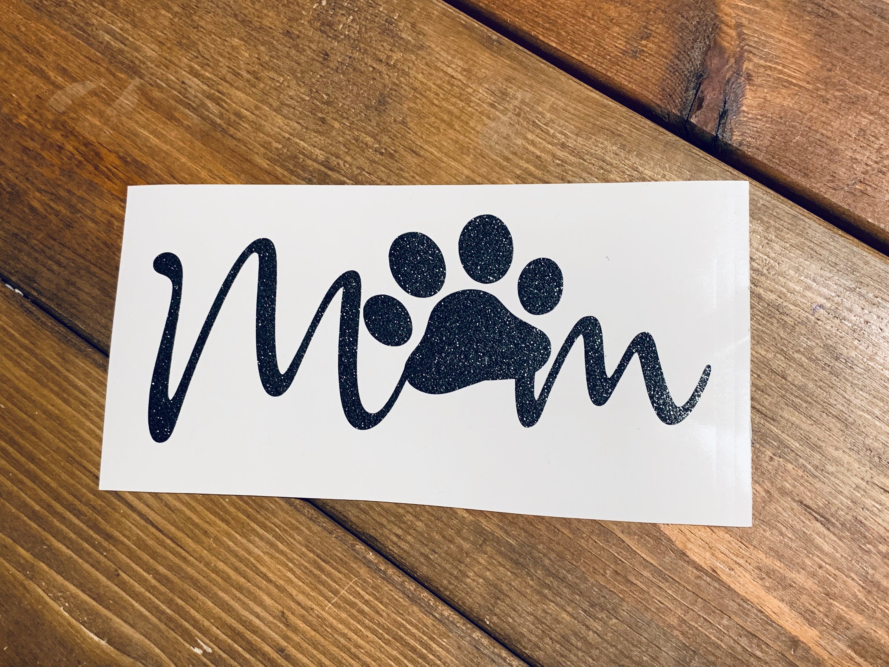 Mom Decal Dog Mom Decal Yorkie Mom Decal Pit Bull Mom | Etsy