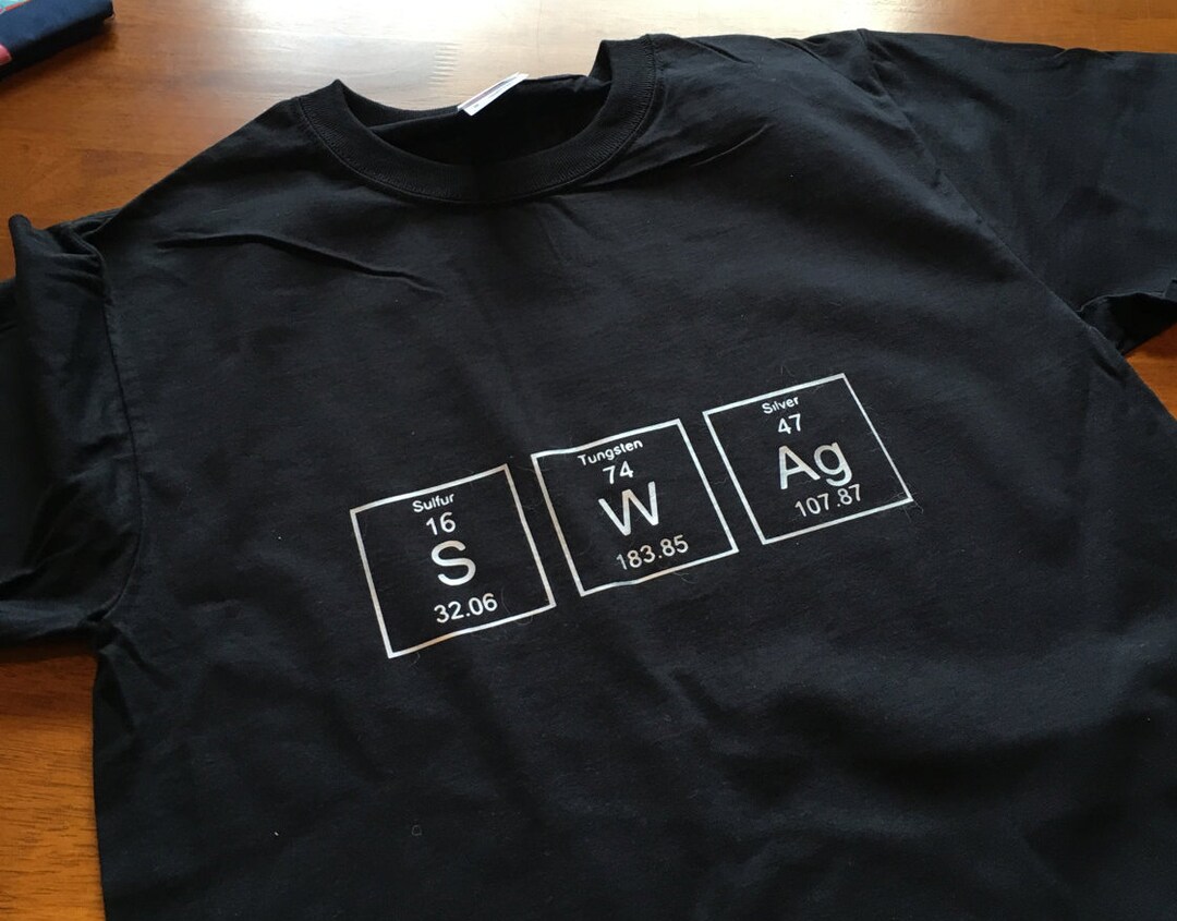 SWAG T-shirt Science T-shirt Swag Chemistry T-shirt Funny T-shirt ...