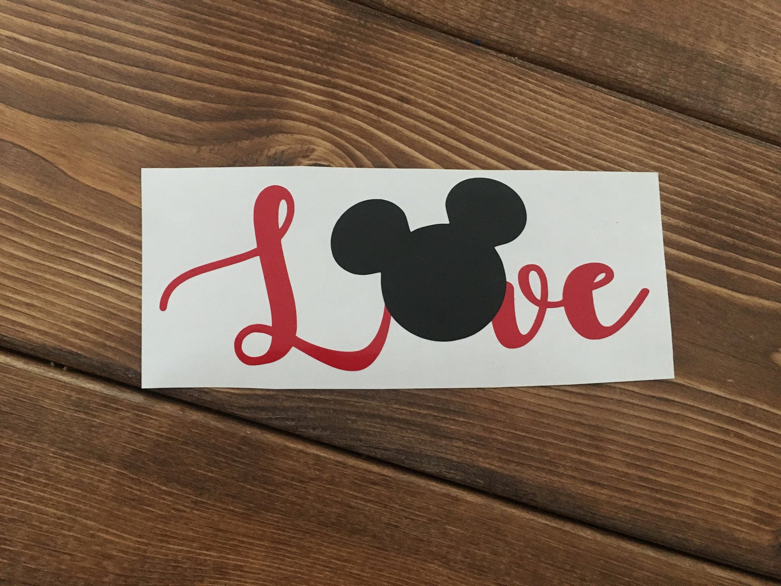 Mickey Decal Mickey Ears Decal Castle Decal Mouse Ears Vinyl Decal ...