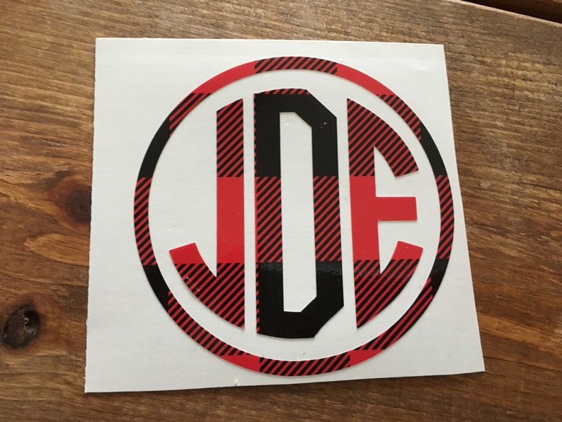 Buffalo Plaid Decal Flannel and Fizz Decal Plaid Laptop - Etsy