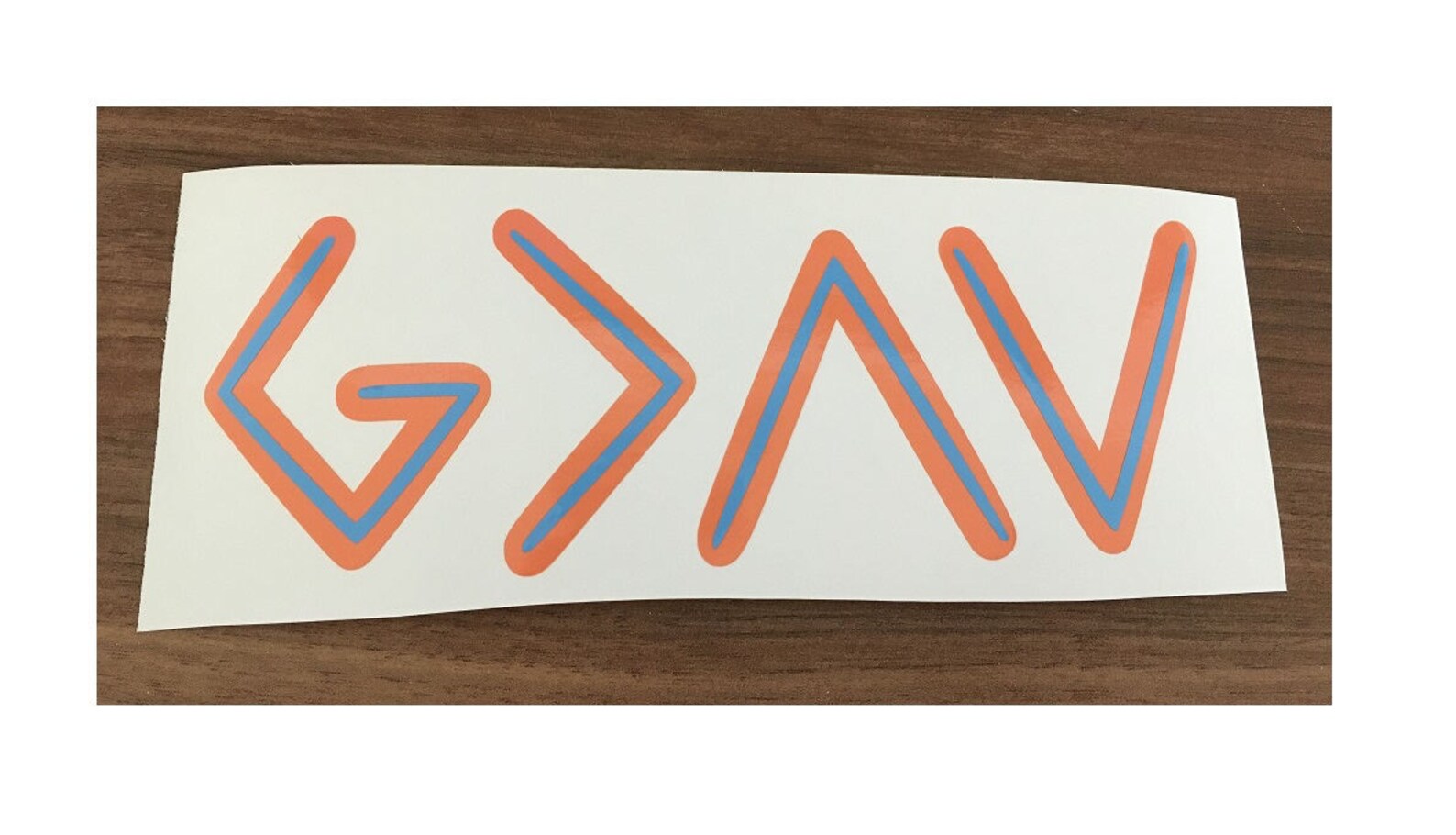 Vinyl Decal Christian Decal God Decal Christian Car Decal - Etsy