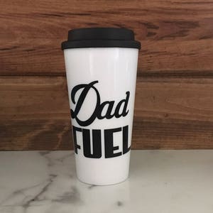 Dad Fuel Mug Starbucks Dad Coffee Cup Dad Coffee Mug - Etsy UK