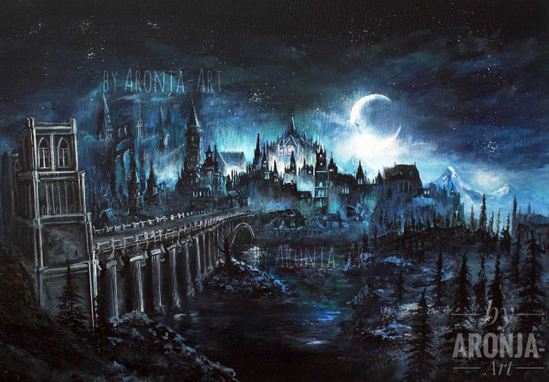 Irithyll Print | Etsy