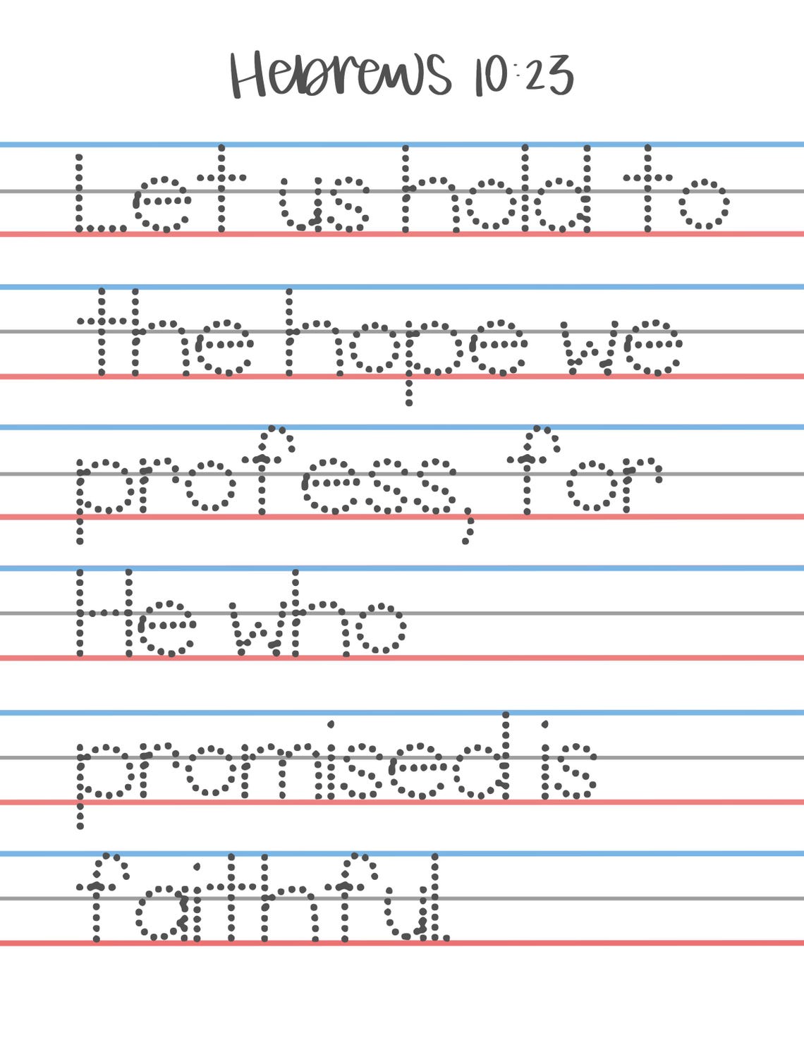 Bible Verse Handwriting Templates | Handwriting Worksheets | Bible ...