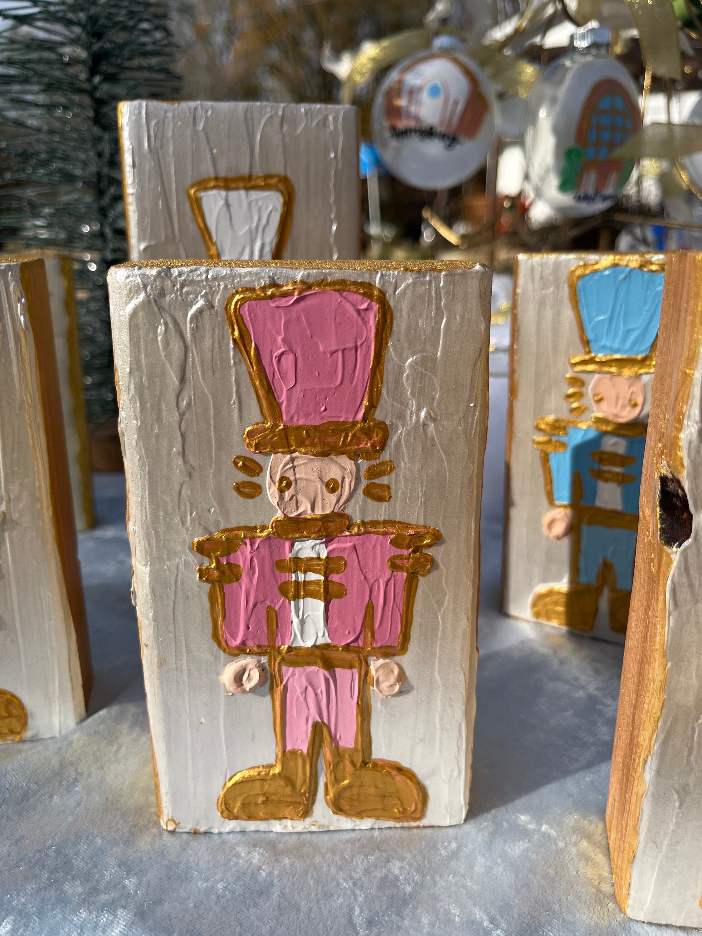 Nutcracker Painting | Christmas Painting | Acrylic | Textured Acrylic ...