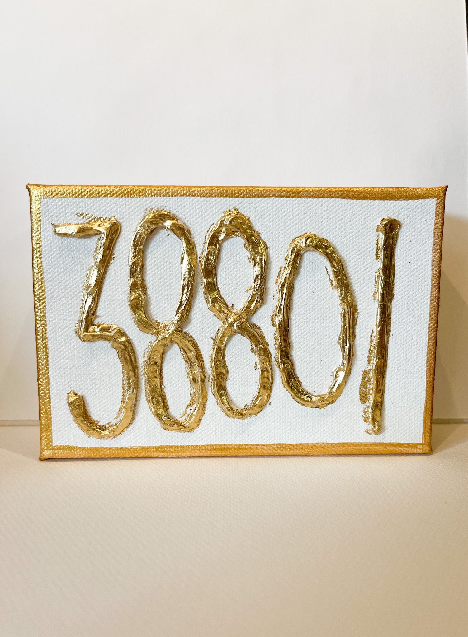 Custom Textured Zip Code Painting City Code Painting Textured Art Dorm ...