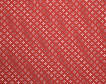 Modern Red Fabric | Etsy