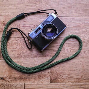 Climbing Rope Camera Strap. forest Green - Etsy