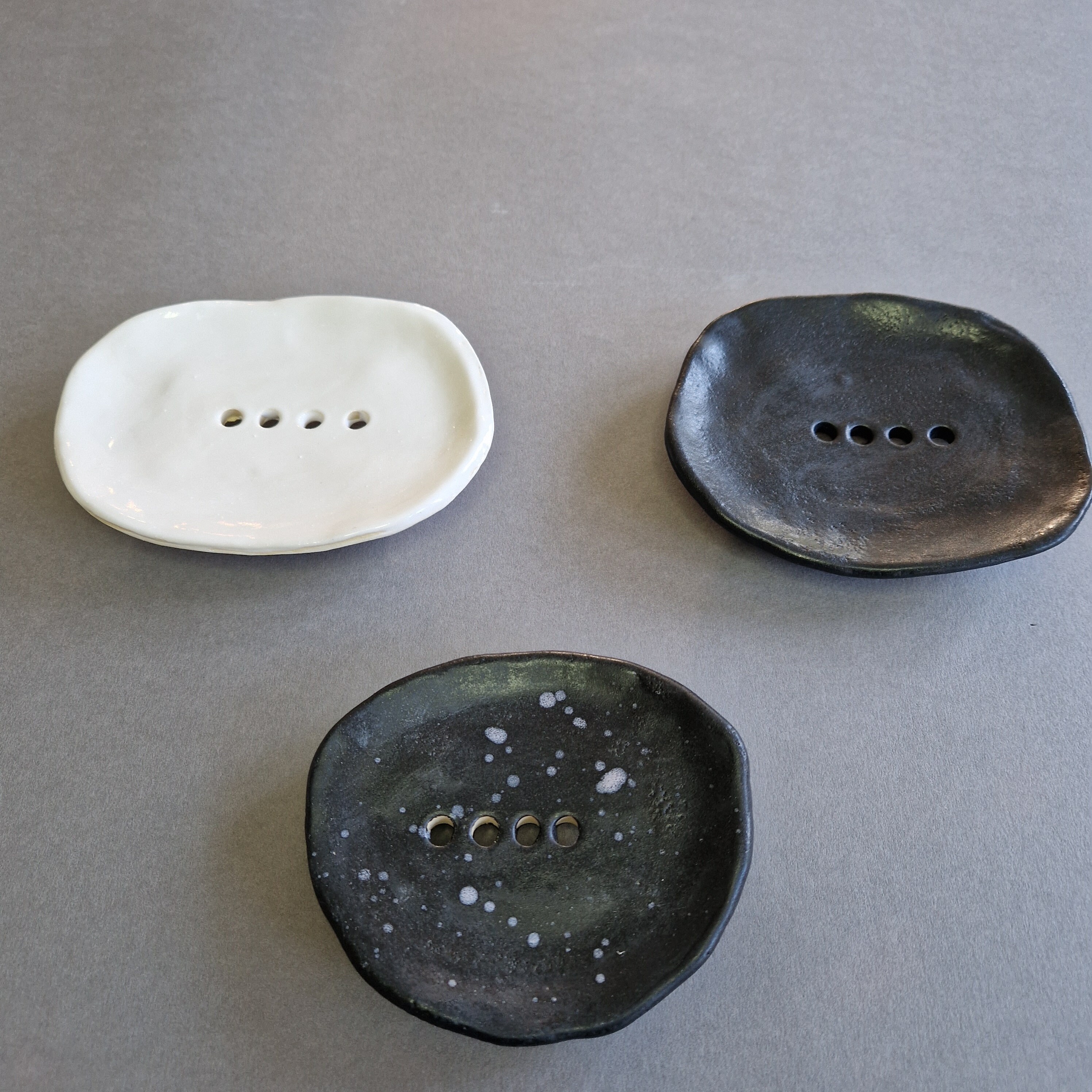 Handmade Ceramic Soap Dish, Soap Dish With Drainage Holes, Soap Dish ...