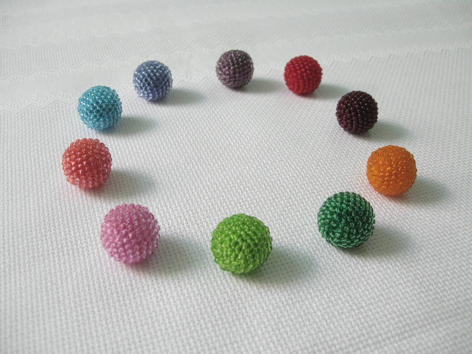 Handmade Beaded Balls Beaded Sphere Material for Handmade - Etsy