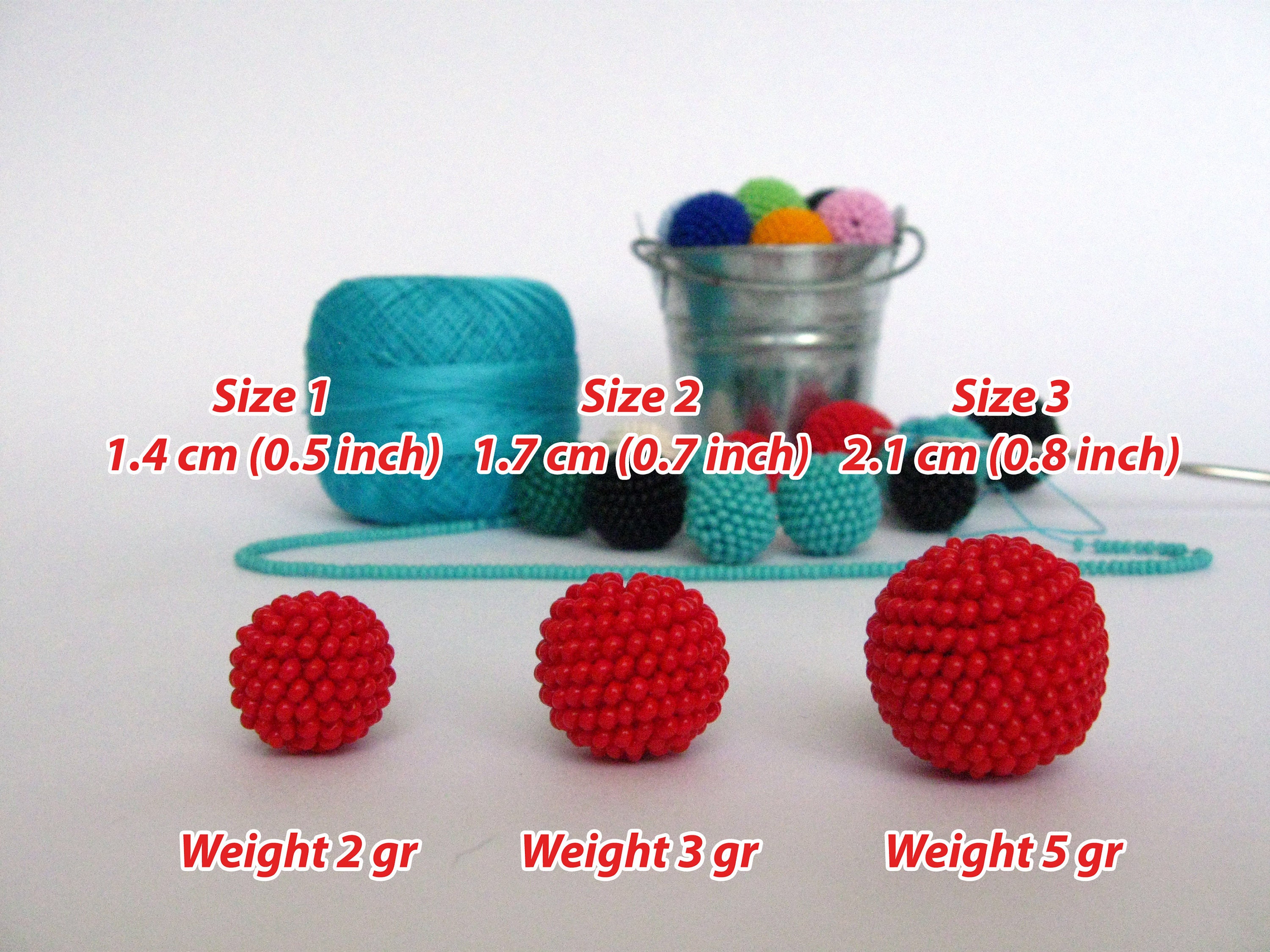 Handmade Beaded Balls Beaded Sphere Material for Handmade - Etsy