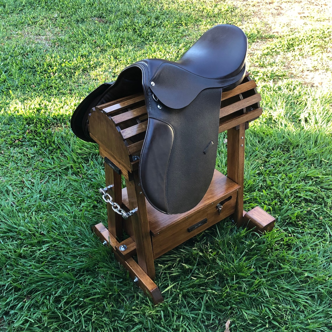 Saddle Stand, Gear Chest Slat Top - Etsy