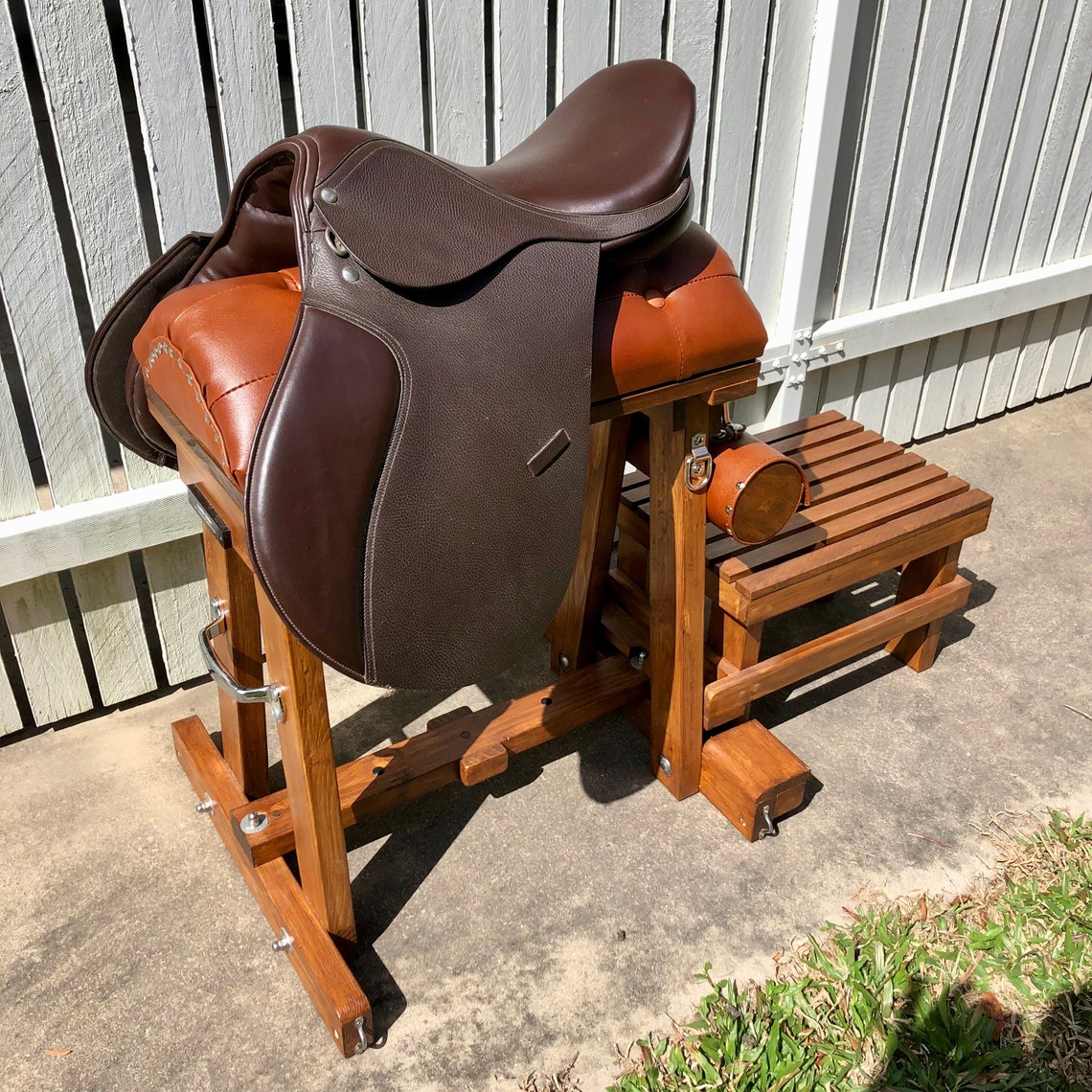 Glory Saddle Rider With Stool - Etsy