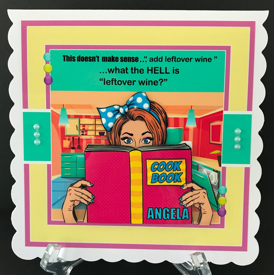 Funny Humorous Female Handmade 3D Birthday Card - Etsy Australia