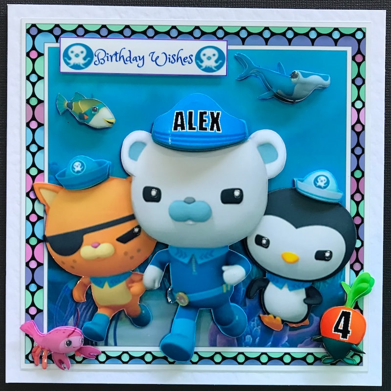 Octonauts Cake Topper - Etsy Australia