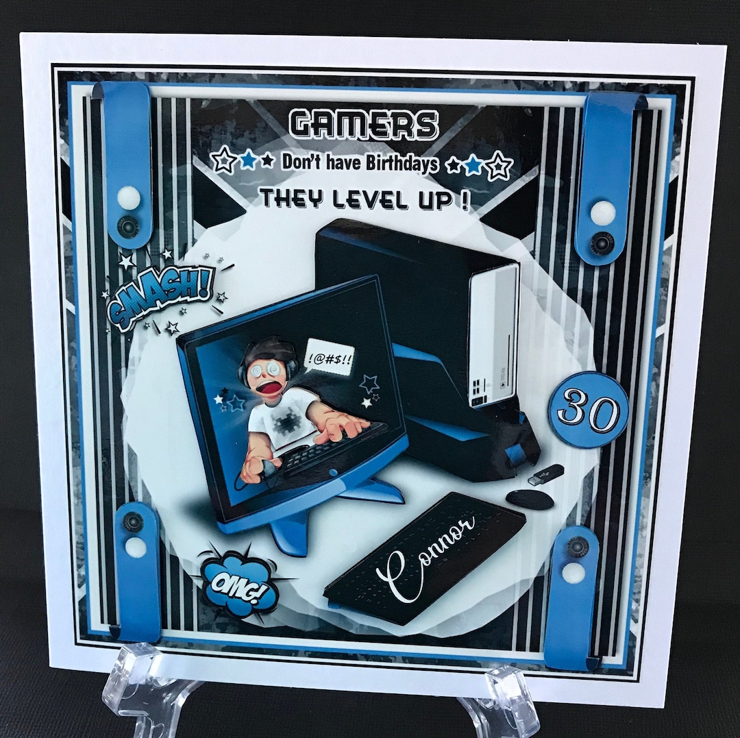 Video Games Gaming Online Gamer Computer Games PERSONALISED Teenager ...