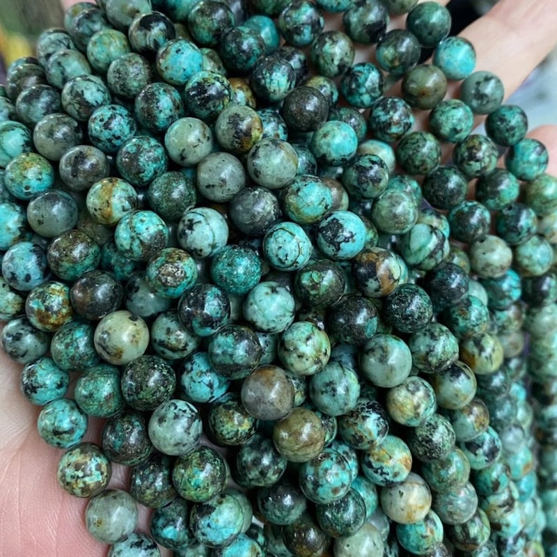 African Turquoise Beads - Etsy