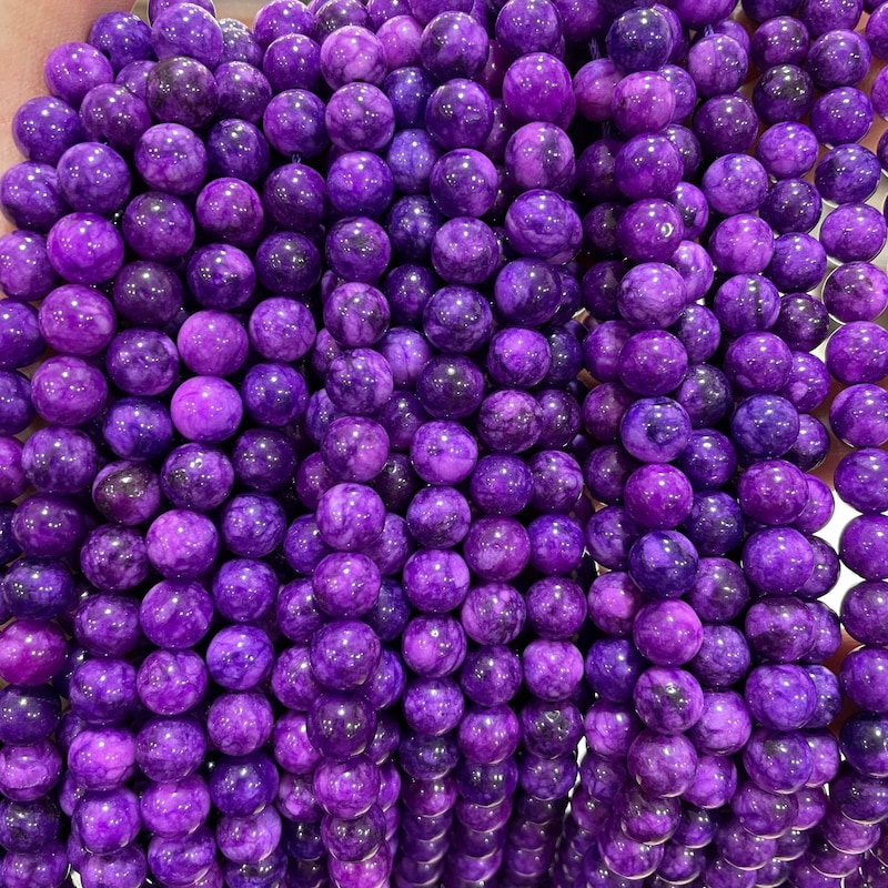 Sugilite Beads - Etsy