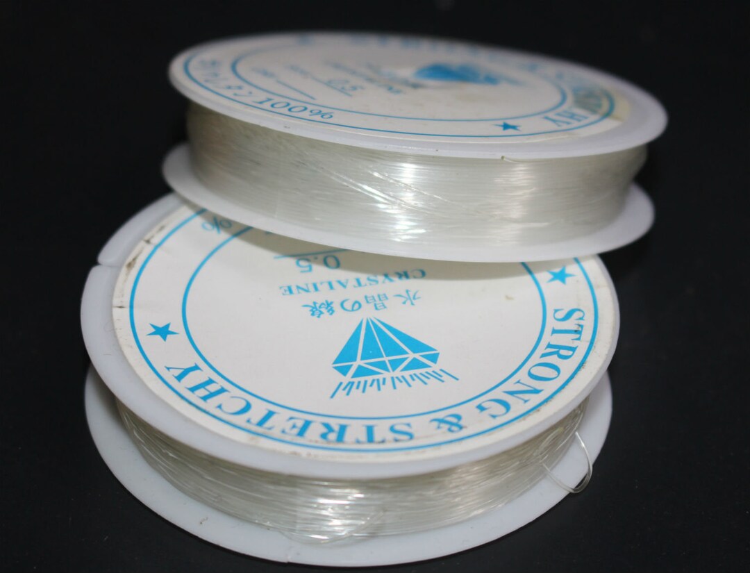 5 Rolls Clear Elastic Thread Elastic Beading Cord Wire Diy Wholesale ...