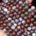 Natural Red Lightning Agate Beads 8mm 10mm Smooth and Round Beads,15 ...