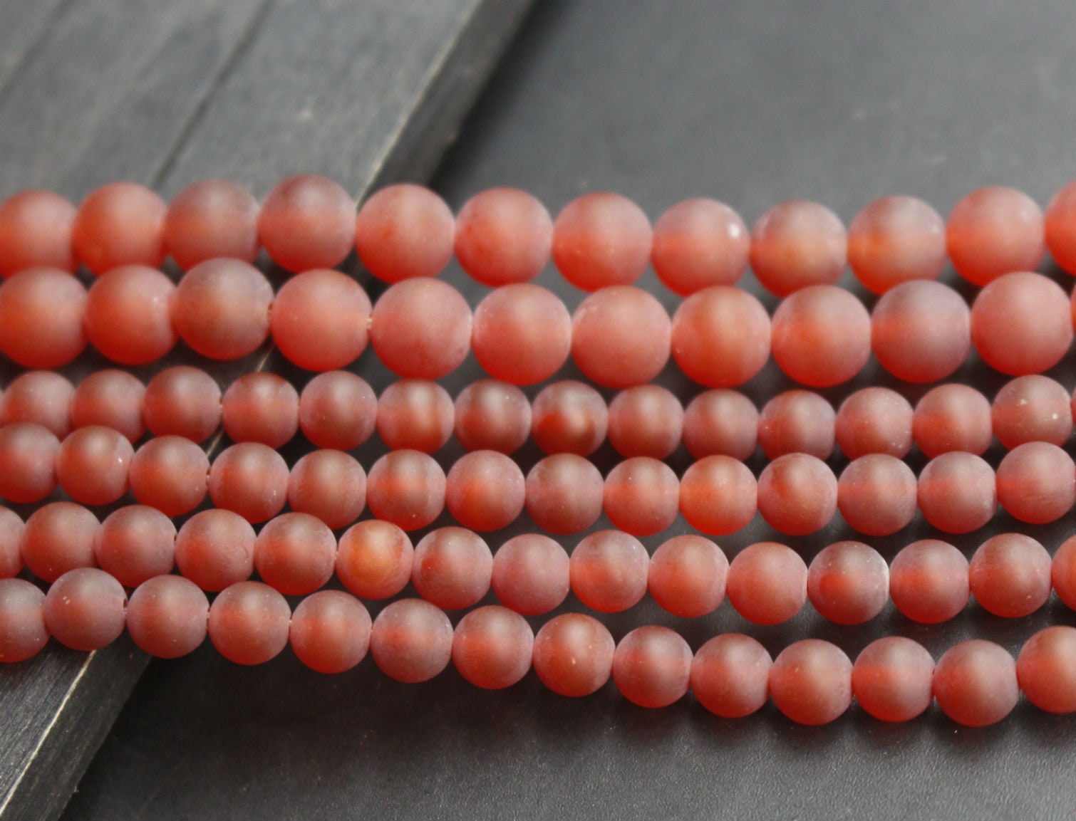 Natural Red carnelian Frosted round Beads 4mm 6mm 8mm 10mm | Etsy